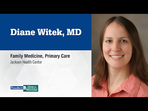 Dr. Diane Witek, family medicine physician
