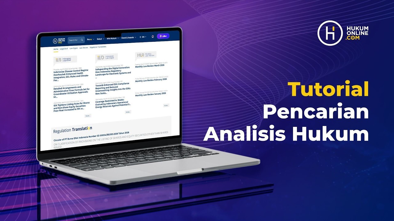 Tutorial Pencarian Analisis Hukum