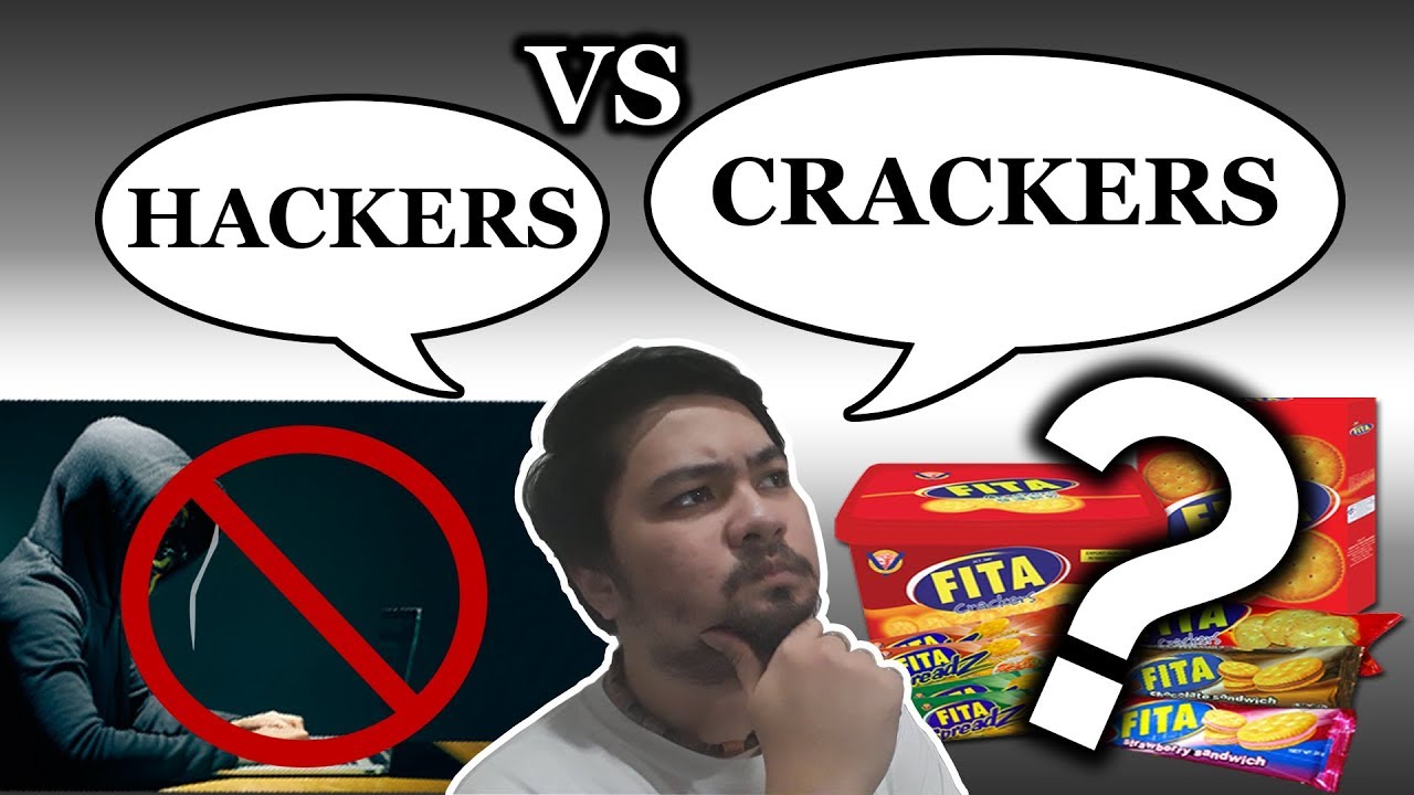 The difference between Hackers and Crackers (Tagalog)