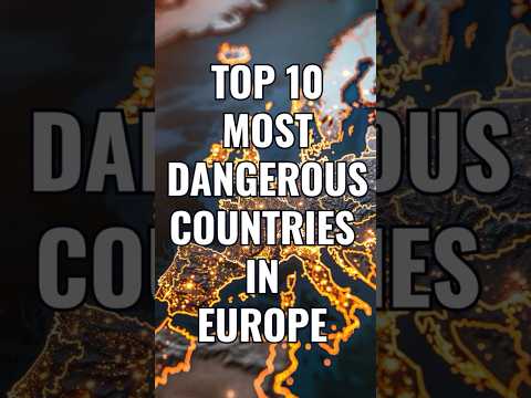 🇪🇺 Most Dangerous Country in Europe 2025 | Shocking Crime & Safety Stats Revealed! 🔥