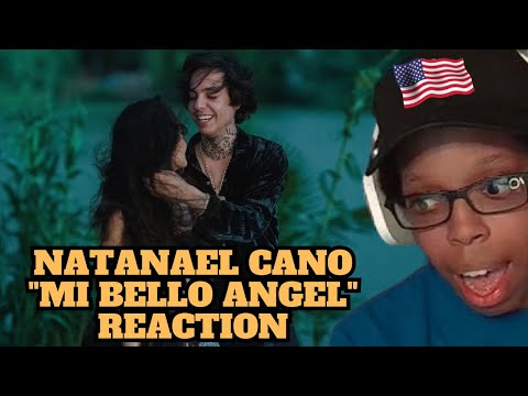 AMERICAN Reacts to Natanael Cano "Mi Bello Angel" [Official Video]
