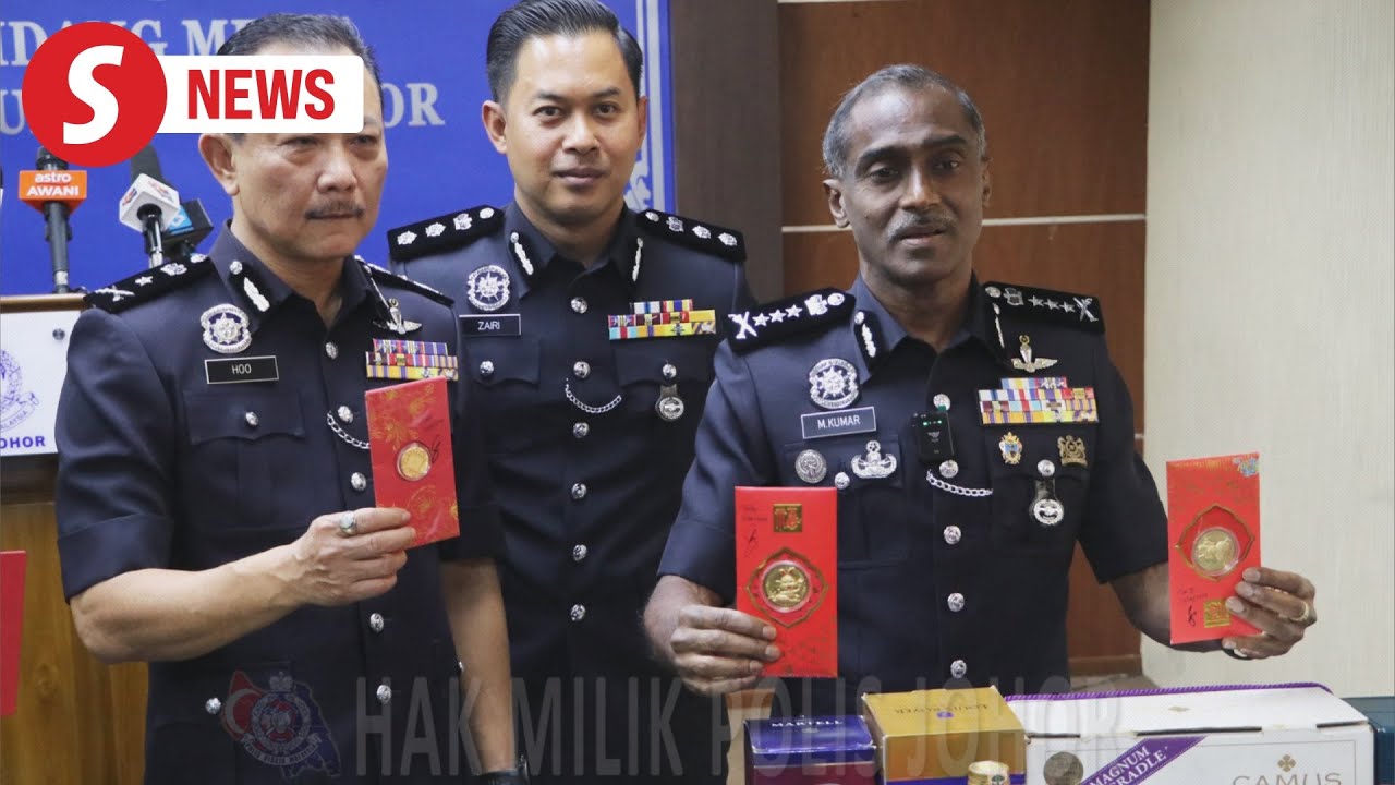 Violent robbery gang busted by Johor police, 11 arrested