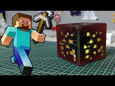 Minecraft Redstone Ore Block