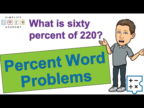 Percent Word Problems | Simplifying Math