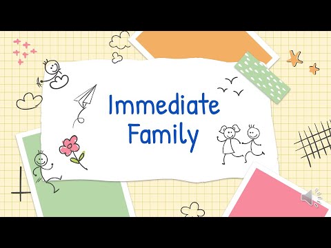 SOCIAL STUDIES: What is an Immediate Family? Who are the members of the immediate family?