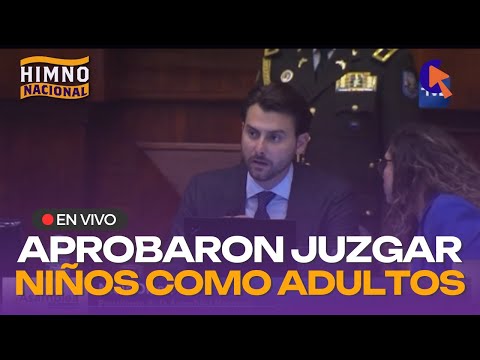 UNICEF PREOCUPADA POR REFORMAS REGRESIVAS CONTRA ADOLESCENTES EN ECUADOR - HIMNO NACIONAL