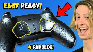 Install Of Extreme Rate 4 Paddles On Ps5 Controller Watch HD Mp4 Video ...