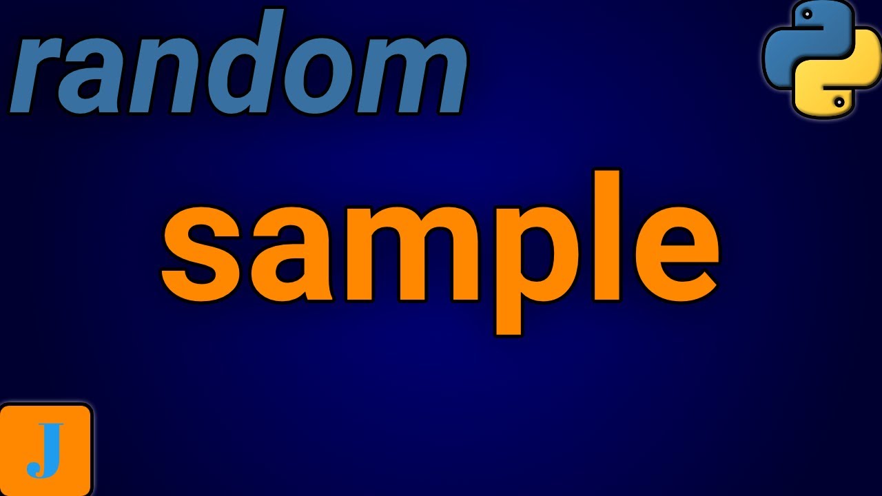 Python Random sample