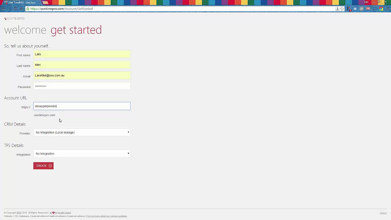 Getting Started with TimePro
