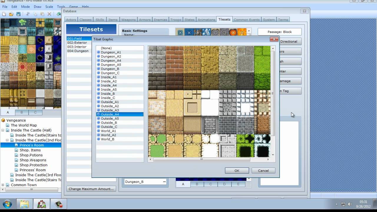 RPG MAKER VX ACE Tutorial Part 1-DataBase