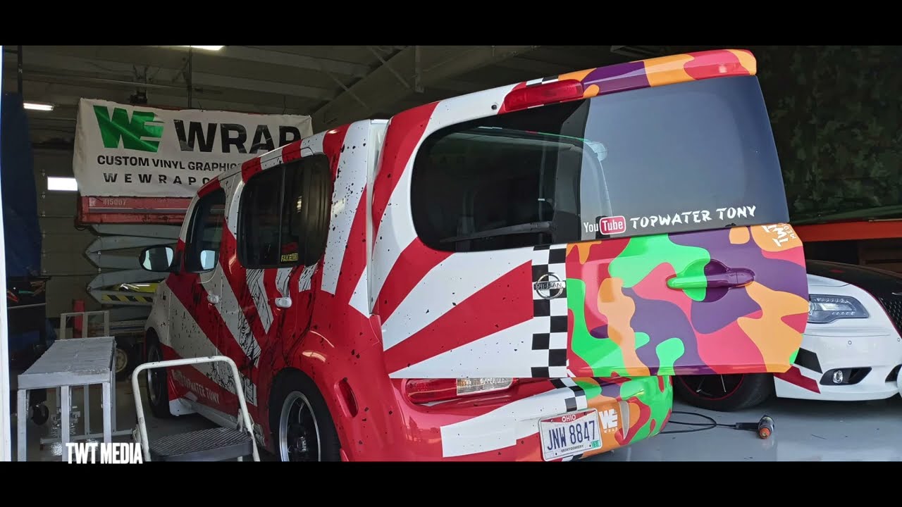 Wrapped 2010 Nissan Cube Final Chapter