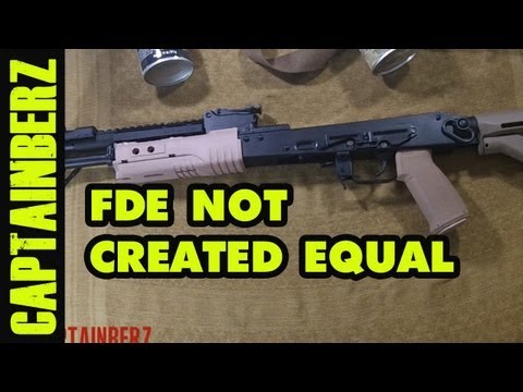 Flat Dark Earth (FDE) Is Not Created Equal