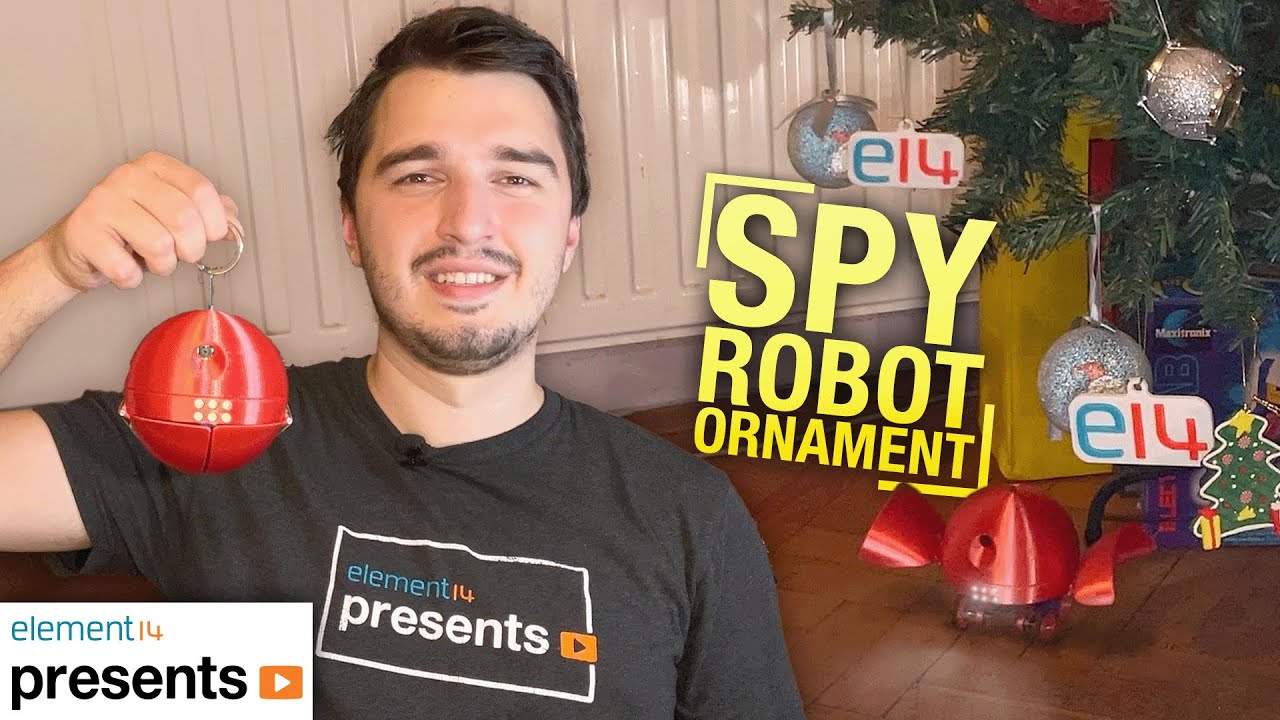 Spying Under The Christmas Tree With An Arduino Powered Ornament Episode 633 Element14 7176