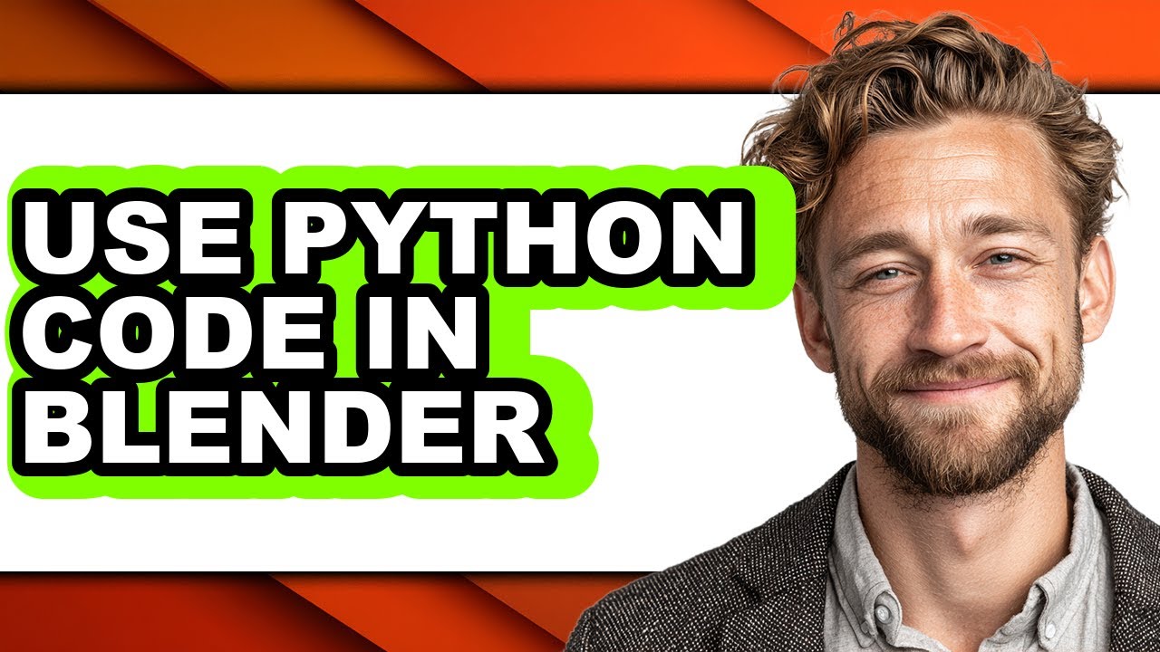How to Use Python Code in Blender (only Way)