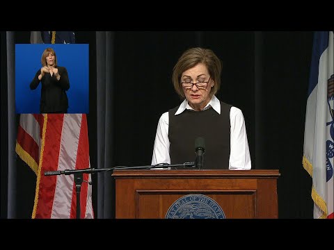 Iowa Gov. Kim Reynolds Press Conference | February 25, 2021, 11:00 a.m.