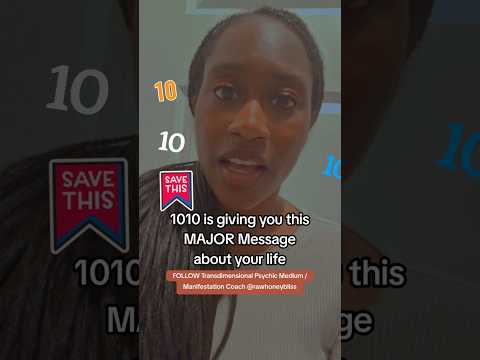 Angel Number 1010 Meaning ✨