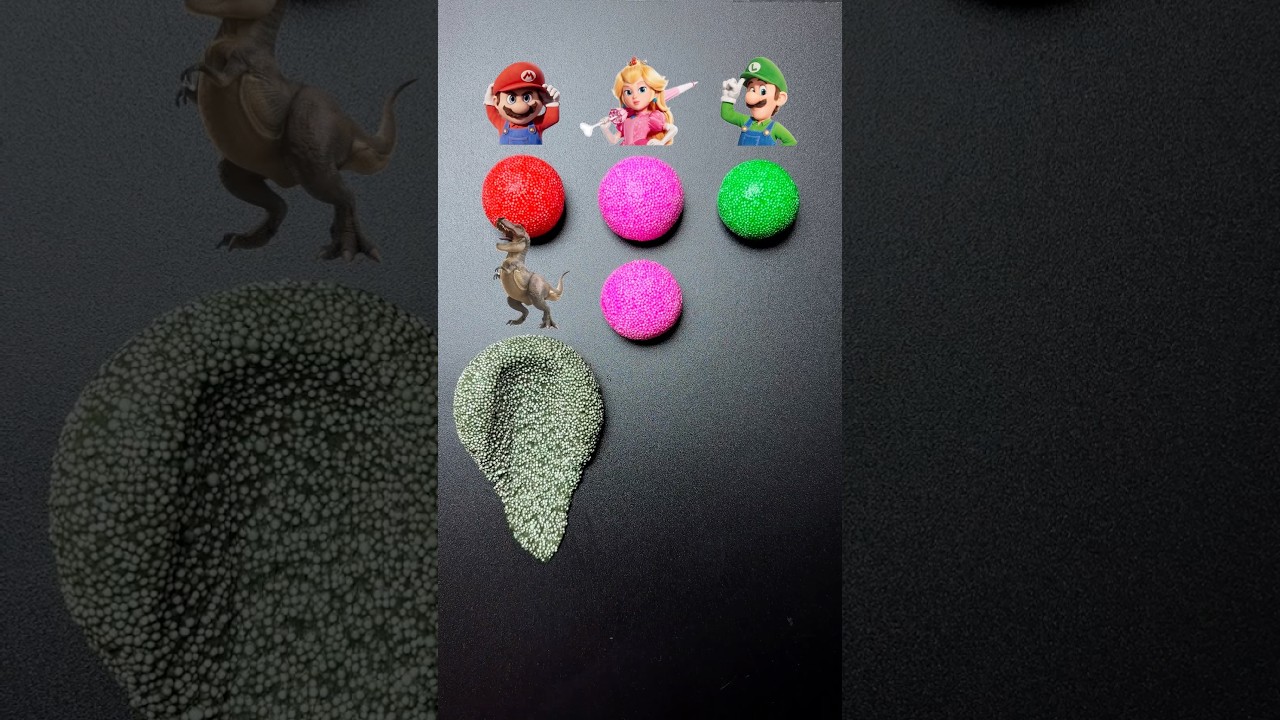 The Super Mario Galaxy Movie Color Mix (Part 95) #mario #luigi #peach #yoshi