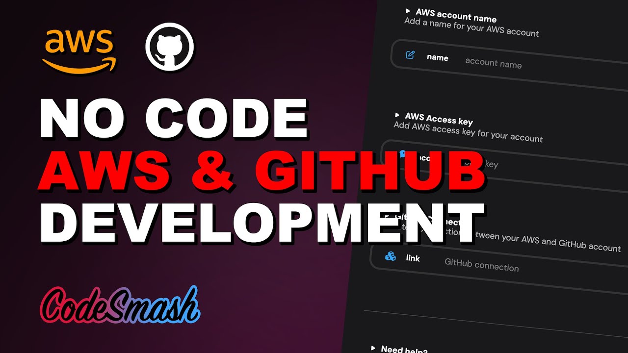 Getting Started with CodeSmash - AWS and GitHub Account Integration