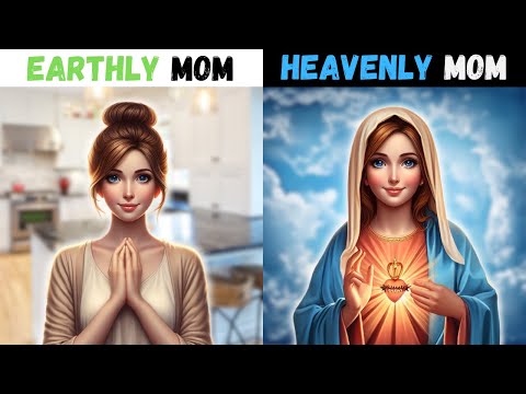 Hail Mary Prayer EXPLAINED for kids with a craft!