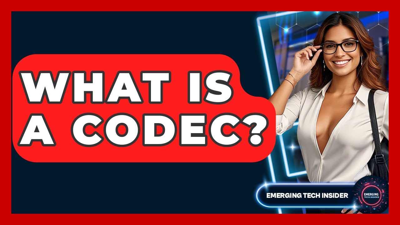 What Is A Codec? - Emerging Tech Insider