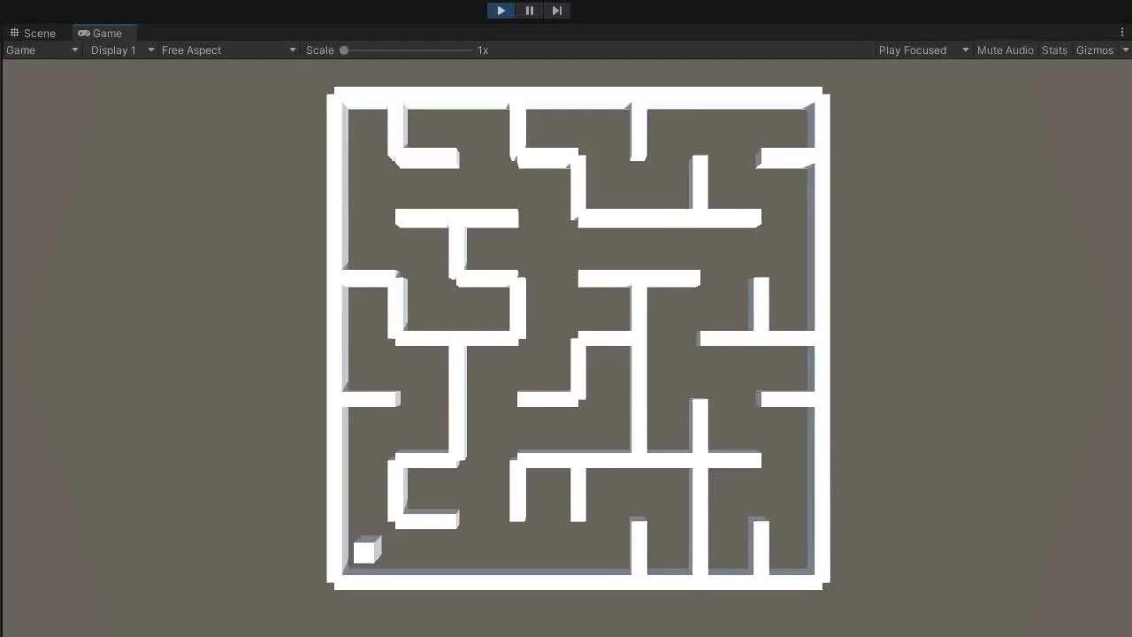 Unity C# Maze Generation Algorithm (Under 2 Minutes)