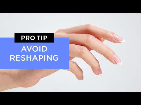 OPI Pro Tip: How to Reshape Nails for Both New and Existing Clients