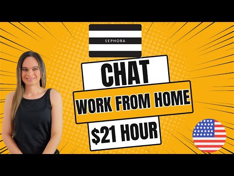 SEPHORA HIRING ONLINE CHAT (NO PHONES) Work From Home Job | $16.34 To $21.63 Hour | No Degree | USA