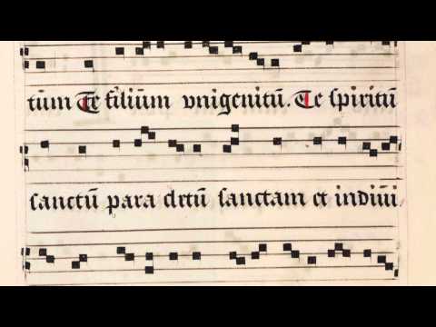 Turnhout Processionale: Te Deum Patrem – Psallentes Oude Muziek