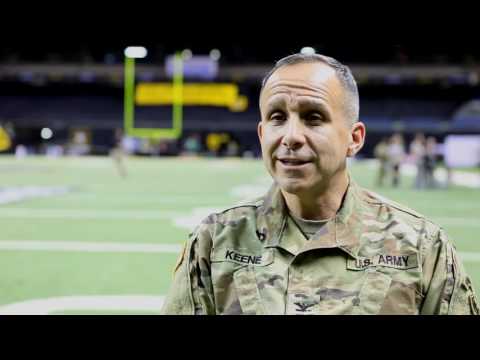 Army Field Band Commander Conducts All-American Marching Band