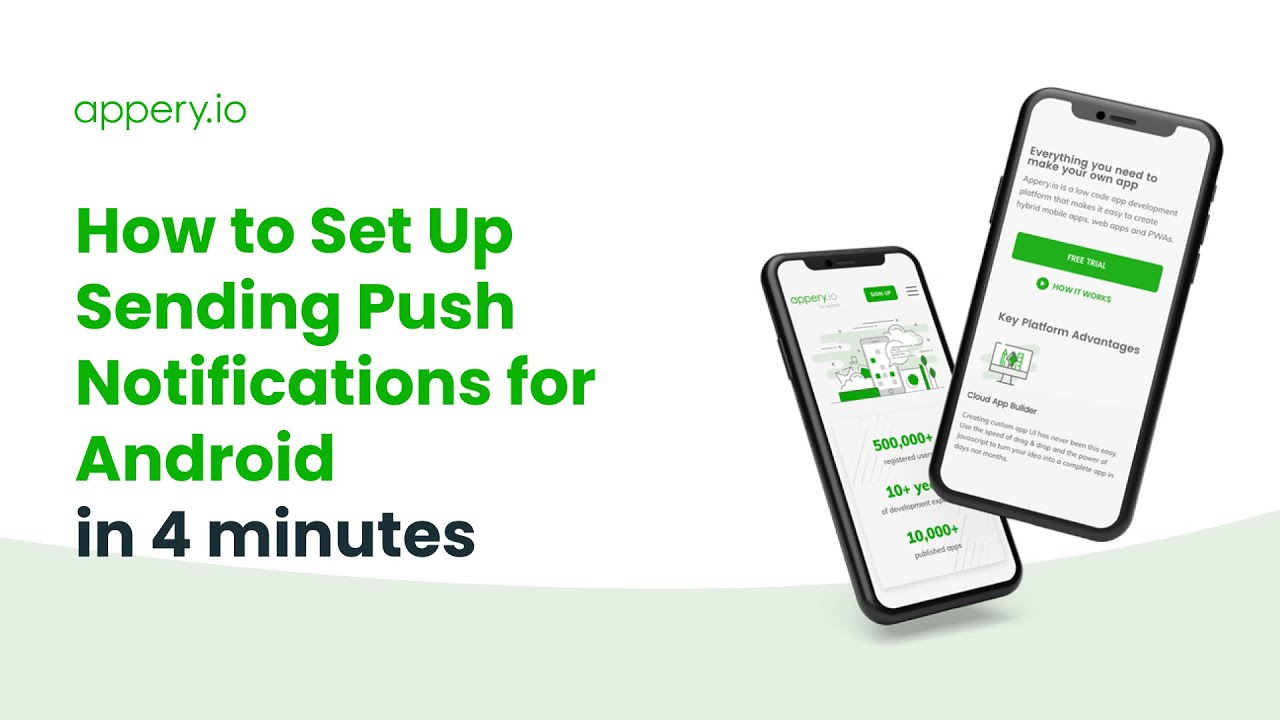 Setting Up Push Notifications for Android devices
