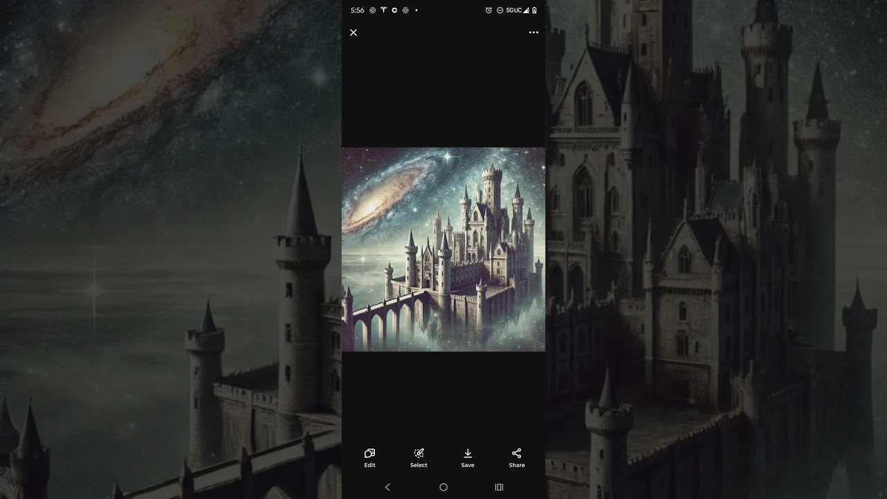 Medieval Castle in Space – A Fantasy Sci-Fi Fusion