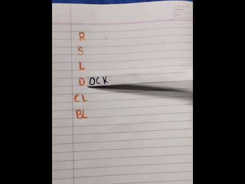 do you know any other word that end with ock