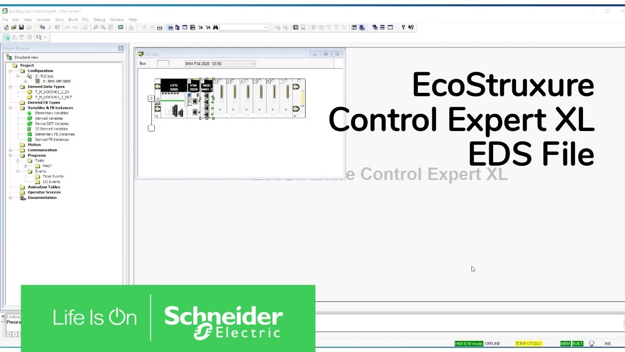 Add EDS Files to DTM Library in Ecostruxure Control Expert XL | Schneider Electric