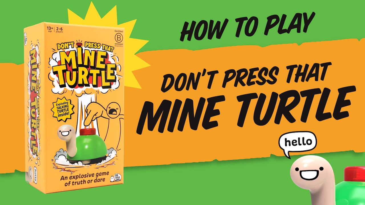 How To Play Don't Press That Mine Turtle