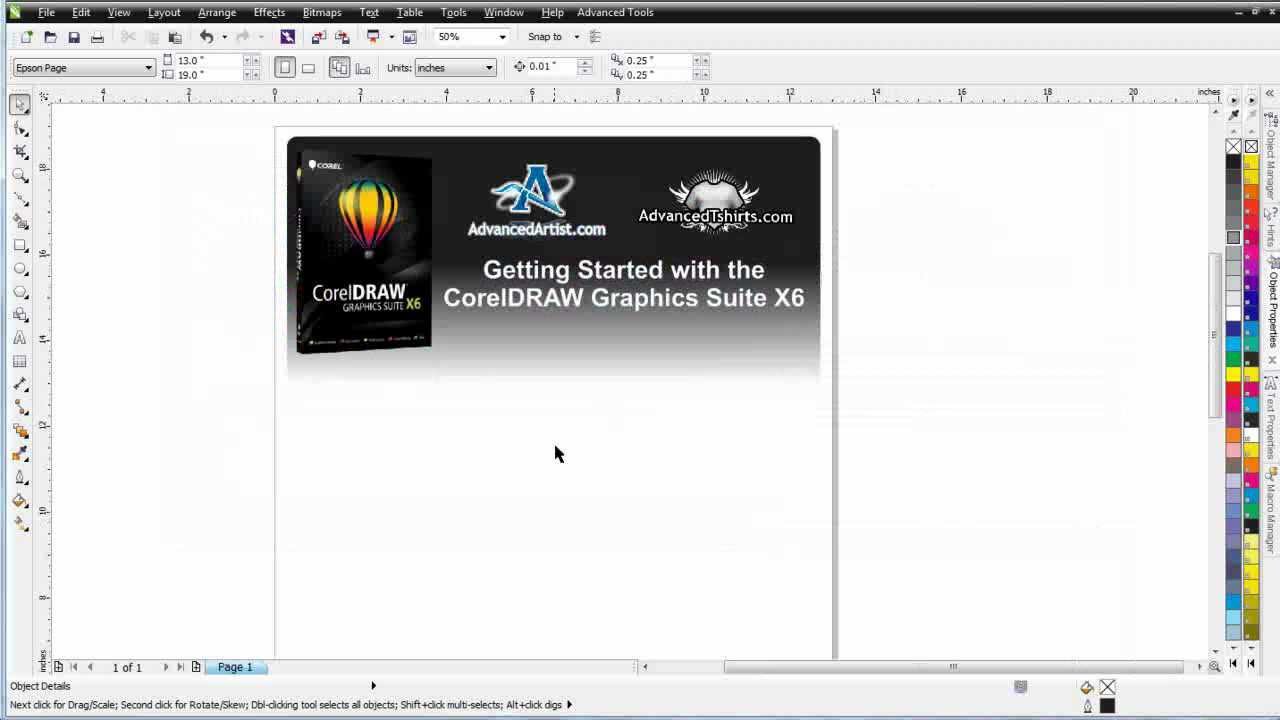 CorelDRAW X6 for beginners the Interactive Blend Tool