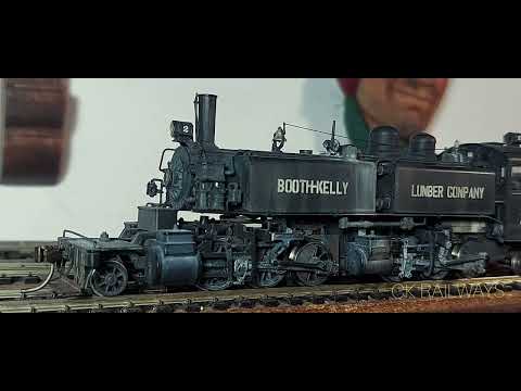 SHAY N.5 OVERLAND MODELS AND NORTHWEST SHORT LINE BALDWIN MALLET 2-6-6-2 TANK
