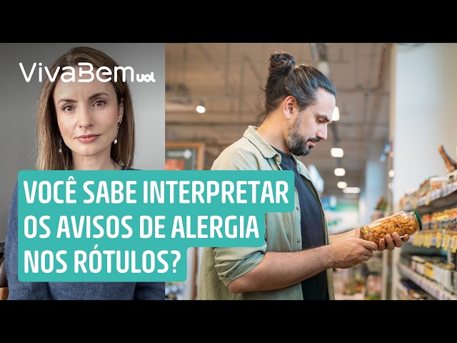 Alergia alimentar: o que os alertas dos rótulos significam