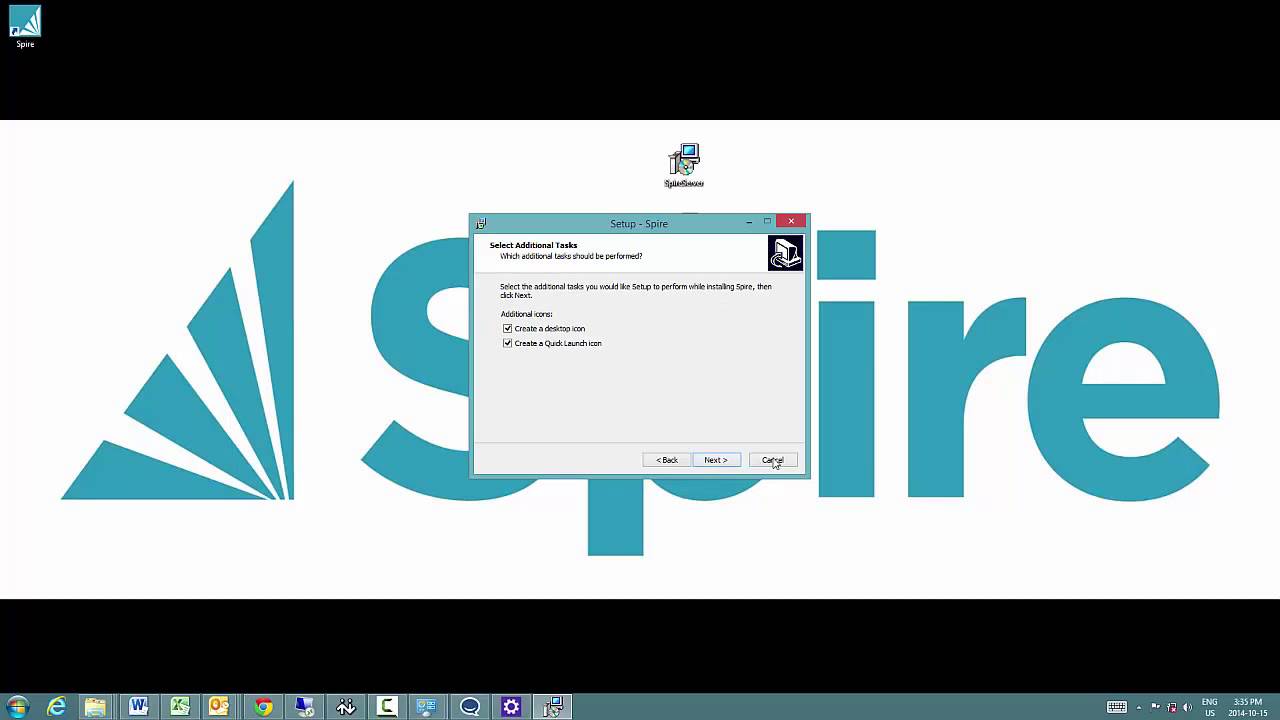 Spire Workstation Installation 2014
