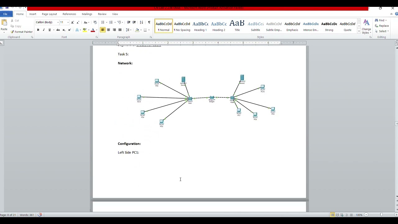 Computer Network - Lab 2 - FAST University Karachi Campus - 2025