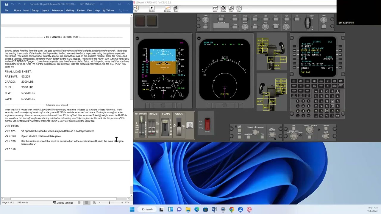 1  SET UP FOR AEROSIM FREE PLAY