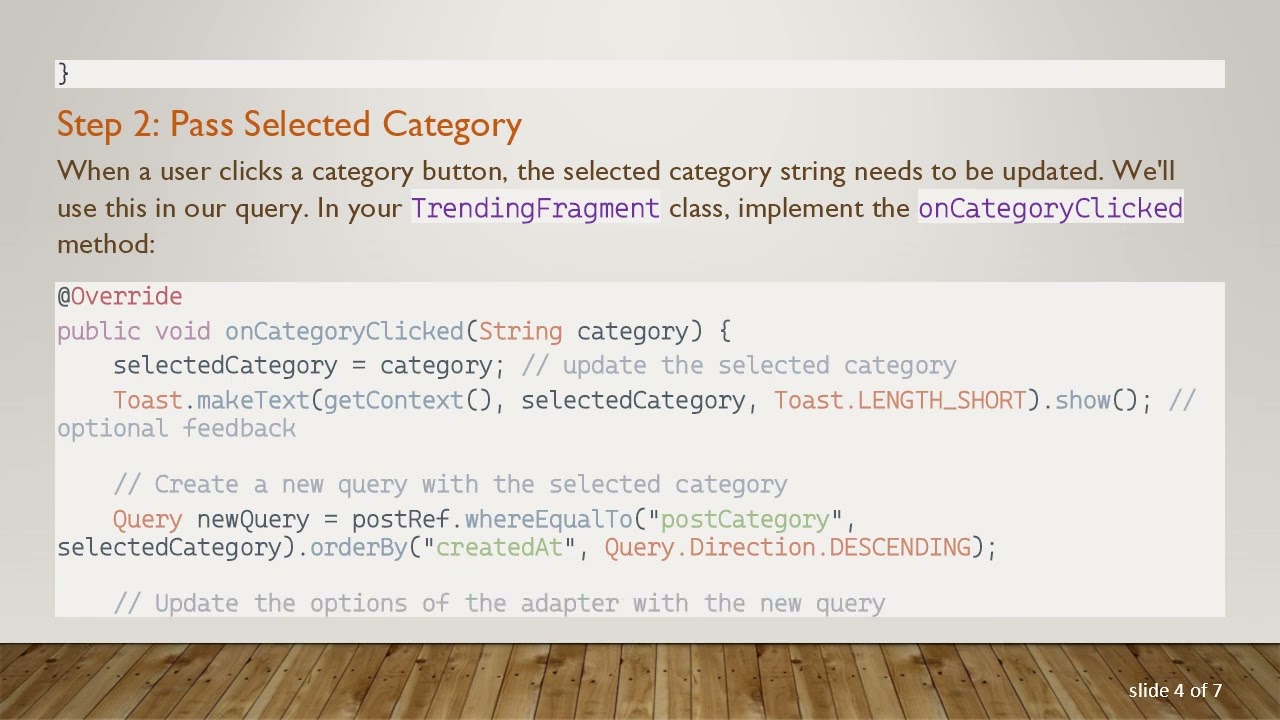 How to Dynamically Change Firestore Queries with Button Clicks in Android Apps