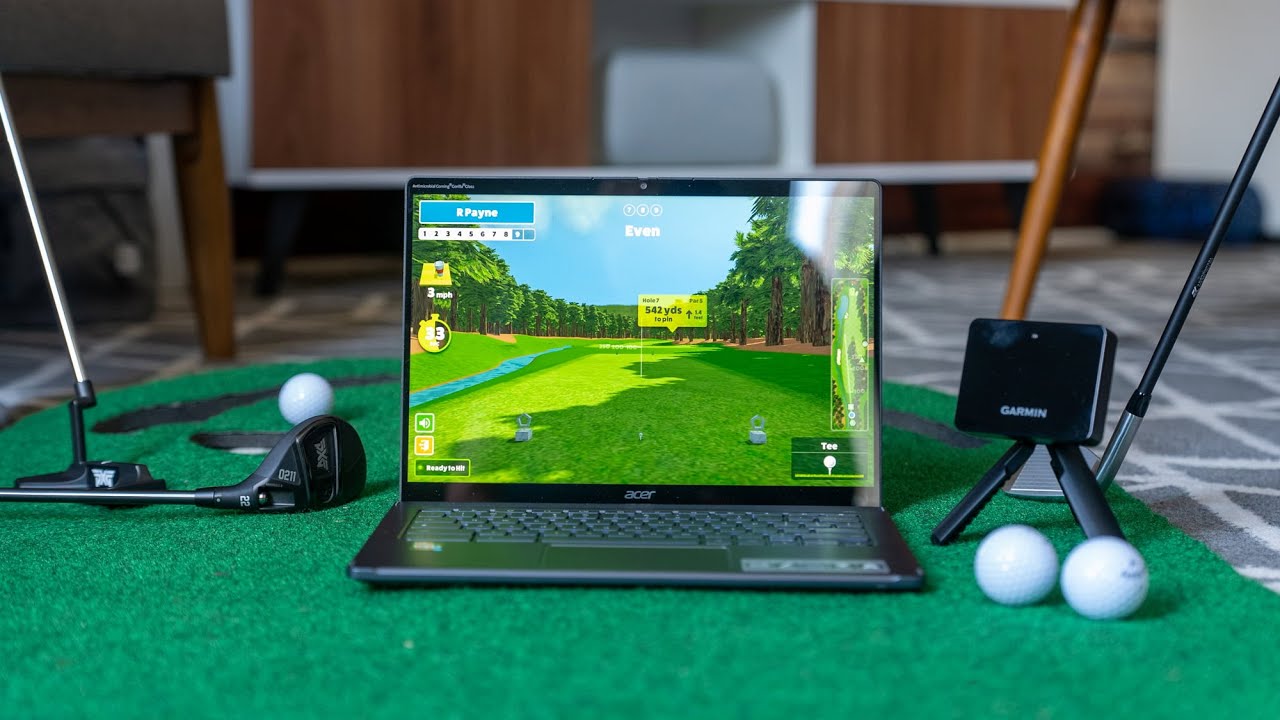 I have a golf simulator running on a Chromebook