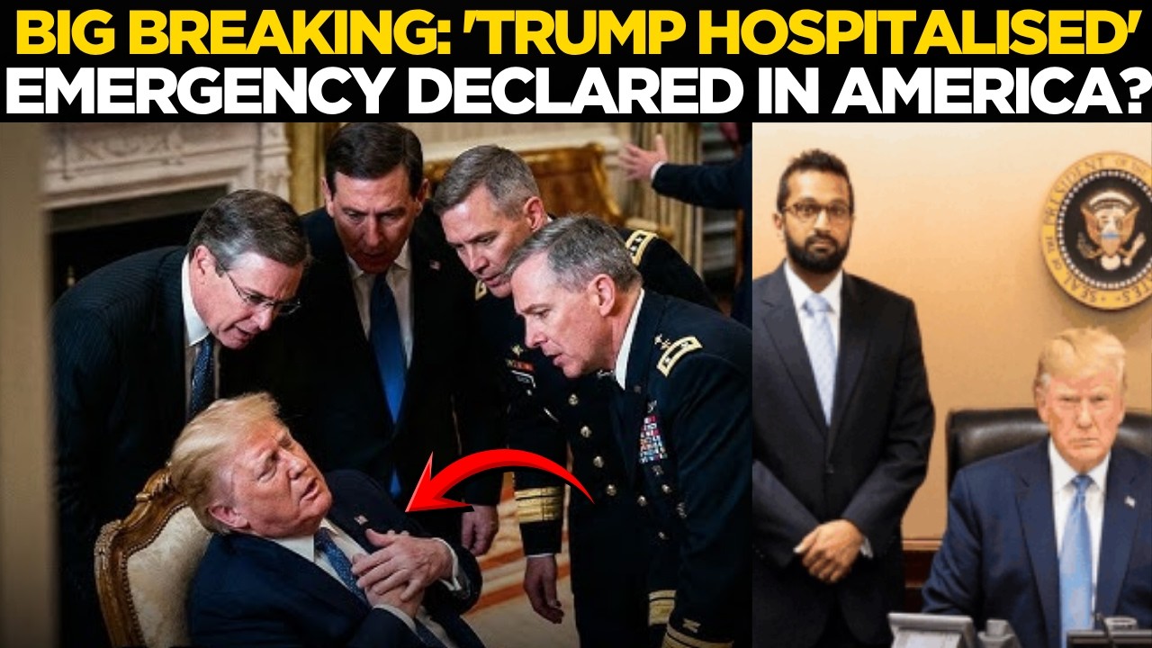 LIVE | White House LOCKDOWN Sparks TRUMP Hospitalization Rumors AFTER Miller’s Panic POST! | US News
