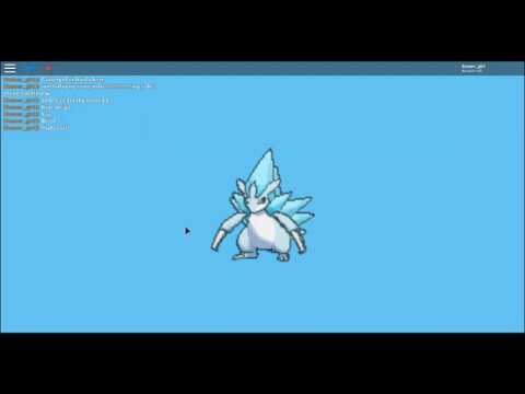 Roblox | Pokemon Brick Bronze | Evolving Alolan Sandshrew