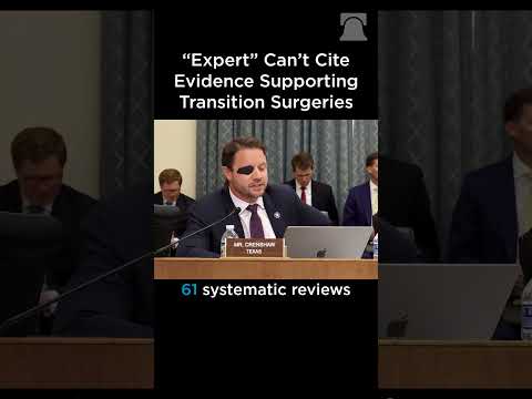 Gender Ideology Expert Can't Cite Evidence Supporting Transition Surgery