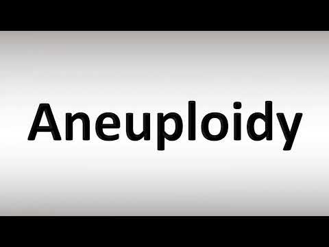 How to Pronounce 'Aneuploidy'