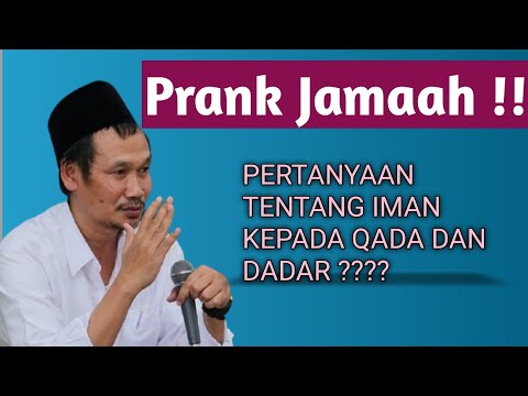 Gus Baha Ditanya Jamaah Masalah Iman Kepada Qada Dan Qadar