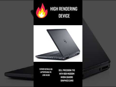 Dell Precision 7710 with 8GB M5000M Graphics Card