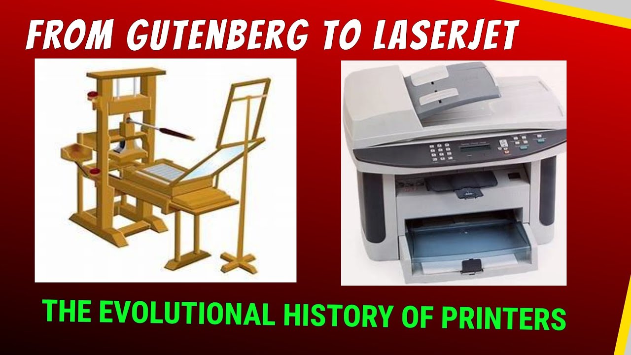 The Evolutionary History of Printers: From Ancient Press to Modern Tech!