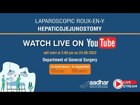 Laparoscopic Roux-en-y Hepaticojejunostomy